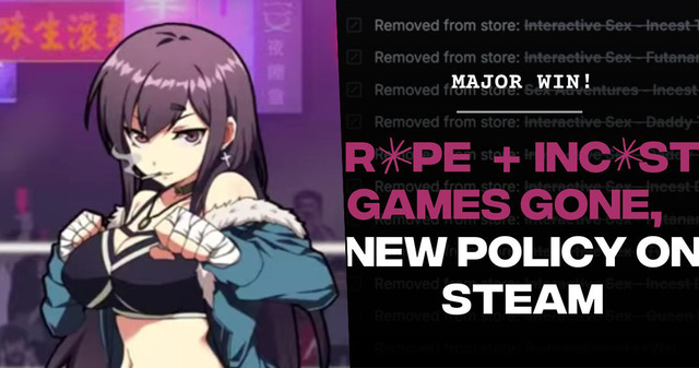 Steam 成人遊戲下架真相曝光！女權組織施壓支付平台，成功後高呼：女性的重大勝利 | PinoGamer 皮諾電玩