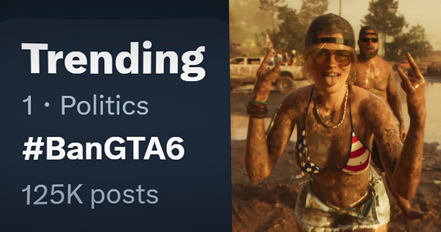 【GTA6】遭出征？「#BanGTA6」登趨勢，被認暴力與性內容恐對孩童造成不良影響 | PinoGamer 皮諾電玩